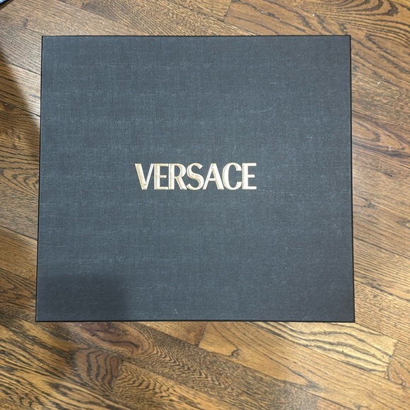 Versace | Other | Versace Boot Box With Two Dust Bags And Tissue Paper ...